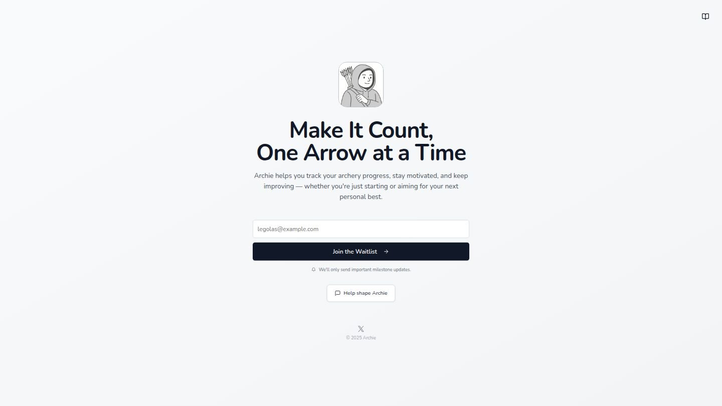 Archie - Track Your Archery Progress